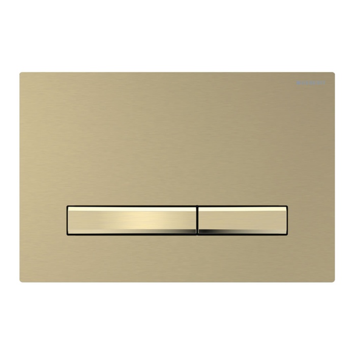 Geberit Sigma50 Brushed Brass Flush Plate | Sanctuary